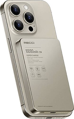 Recci RP26 10000 mAh Hızlı Şarj MagSafe Powerbank Fiyatları ...