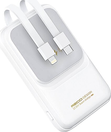 Recci RPB-W10 Polaris 10000 mAh Hızlı Şarj Kablosuz Powerbank Fiyatları, Özellikleri ve ...