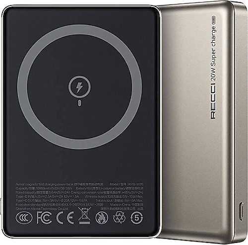Recci RPB-W26 Gold 10000 mAh Hızlı Şarj MagSafe Powerbank Fiyatları, Özellikleri ve Yorumları ...