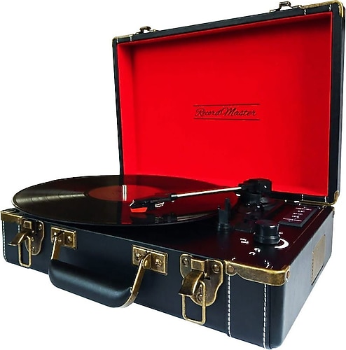Record Master T317UB Bluetooth Retro Siyah Çanta Pikap Fiyatları ...