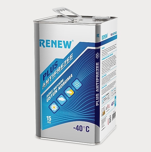 Renew Plus -40 Derece 15 kg / 18 lt Mavi Antifriz Fiyatları ...