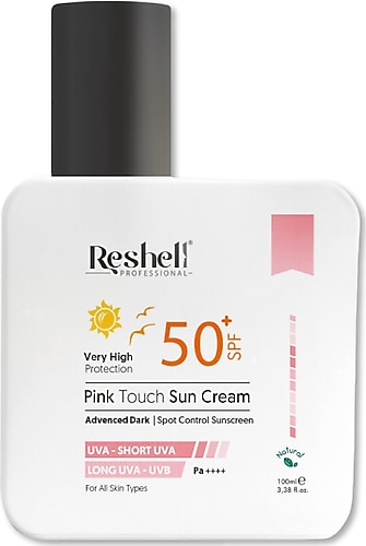 Reshell Pink Touch Ton Eşitleyici Pembe 50 Faktör Yüz Güneş Kremi 100 ...