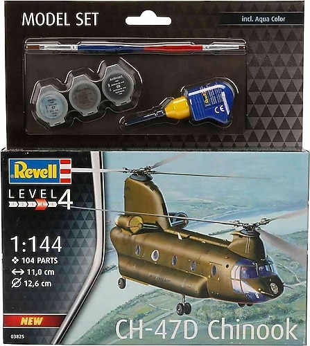 Revell 1:144 Scale Plastic Model Revell CH-47D Chinook Plastic Model ...