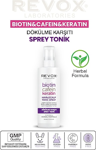 Revox Saç Dökülmesine Karşı Tonik 200 ml Fiyatları, Özellikleri ve ...