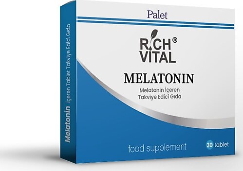 Rich Vital Melatonin 30 Tablet Fiyatları, Özellikleri ve Yorumları | En ...