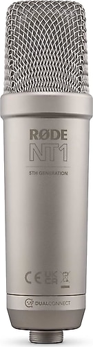 Rode NT1 5th Generation XLR/USB Gümüş Condenser Mikrofon Fiyatları ...