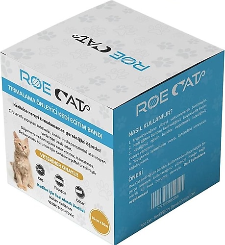 Roe Cat Tırmala Önleyici 10 cmx10 m Kedi Eğitim Bandı Fiyatları ...
