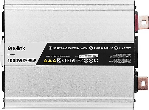 S-link SL-1000W 12 V 1000 W İnverter Fiyatları, Özellikleri ve ...