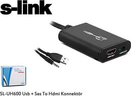 SLink SL-UH600 USB to HDMI Dönüştürücü Fiyatları, Özellikleri ve ...