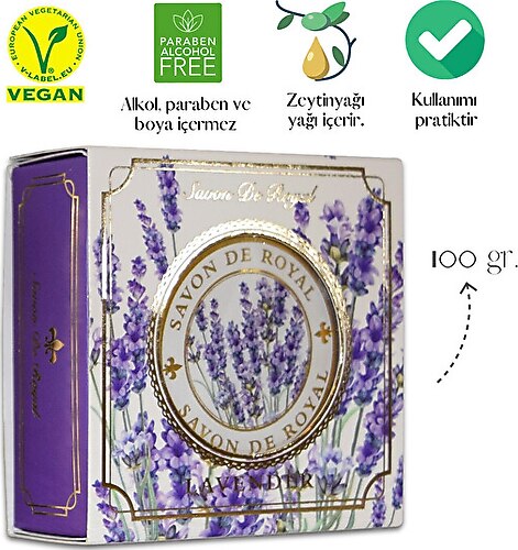 Savon De Royal Bitkisel Katı Sabun Lavanta 100 gr Fiyatları ...