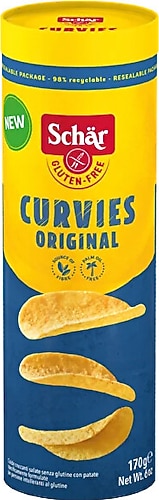 Schar Curvies Original Glutensiz Patates Cipsi 170 gr Fiyatları ...