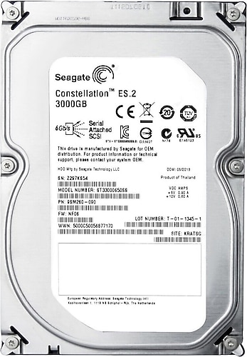 Seagate Constellation ES.2 ST33000650SS SAS 7200 RPM 3.5" 3 TB Sunucu ...