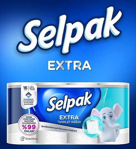 Selpak Extra Antibakteriyel 16'lı Tuvalet Kağıdı Fiyatları, Özellikleri ...