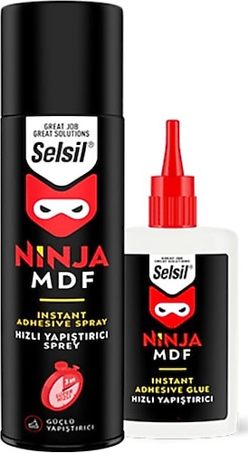 Selsil Ninja 200 ml + 50 gr Mdf Hızlı Yapıştırıcı Fiyatları ...
