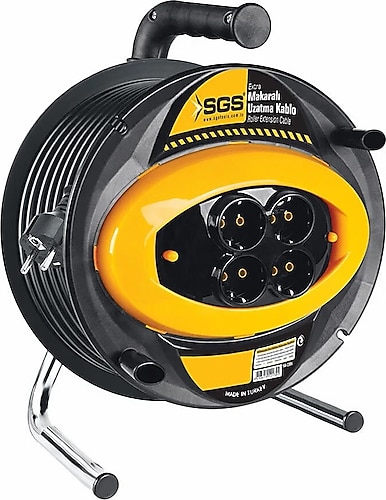Sgs 2135 4'lü 3 x 2.5 mm 40 m Makaralı Uzatma Kablosu Fiyatları, Özellikleri ve Yorumları | En ...