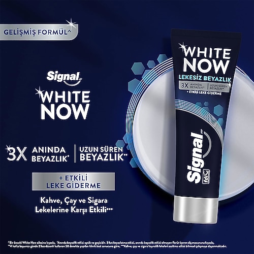 Signal White Now Lekesiz Beyazlık Diş Macunu 75 ml Fiyatları ...