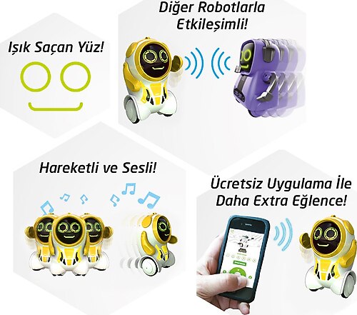 Silverlit Pokibot Robot Sarı Fiyatları, Özellikleri ve Yorumları | En ...