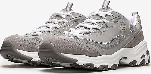 Skechers D'lites Me Time Gri Kadın Spor Ayakkabı 11936 GYW Fiyatları ...