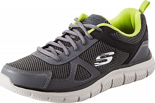 Skechers Track Bucolo Gri Erkek Koşu Ayakkabısı 52630 CCLM Fiyatları ...