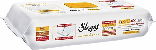 Sleepy Easy Clean Arap Sabunu Katkılı Mopa Uyumlu Yer Temizlik Havlusu 50 Yaprak Fiyatları ...