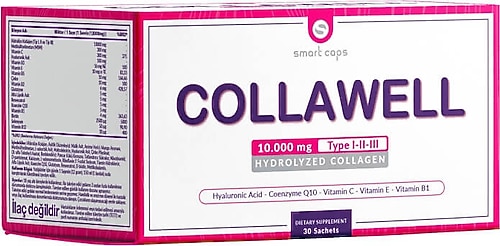 Smartcaps Collawell Hidrolize Kollajen 30 Saşe Fiyatları, Özellikleri ...