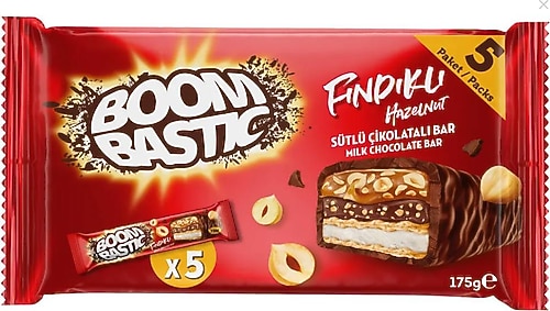 Şölen Boombastic Fındıklı Sütlü Atıştırmalık Barlı Bar 5'li 175 gr ...