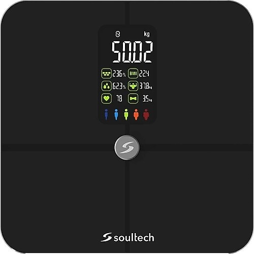 Soultech AT001S WellDone Bluetooth Smart Body Fat Siyah Baskül Fiyatları, Özellikleri ve ...