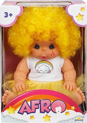Sunman Afro Kıvırcık Renkli Saçlı Bebek Sarı Fiyatları, Özellikleri ve ...