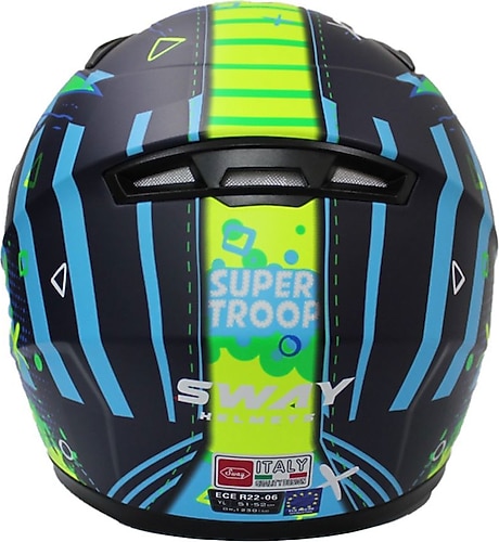 Sway 815K Full Face Çocuk Motosiklet Kaskı Fiyatları, Özellikleri ve ...