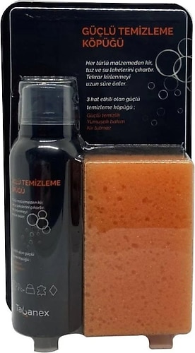 Tabanex Güçlü Temizleme Köpüğü Seti 125 ml Fiyatları, Özellikleri ve ...