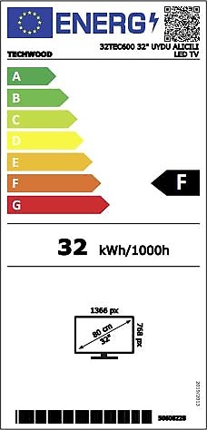 Techwood 32TEC600 HD 32" 80 Ekran Uydu Alıcılı LED TV Fiyatları ...