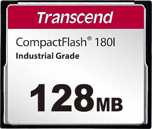Transcend TS128MCF180I CF180I Endüstriyel Compact Flash 128 MB Hafıza ...