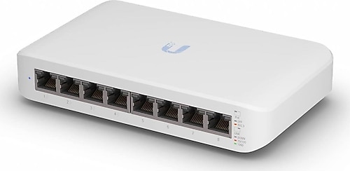Ubiquiti USW-Lite-8-PoE 8 Port 10/100/1000 Mbps Gigabit PoE Switch ...