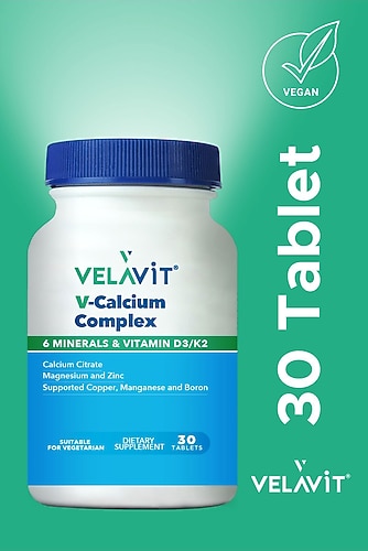 Velavit V-Calcium Complex 30 Tablet Fiyatları, Özellikleri ve Yorumları ...