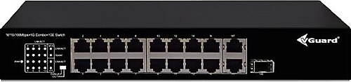 VGuard VG-SW2016P 16 Port 10/100/1000 Mbps Gigabit Poe Switch Fiyatları ...