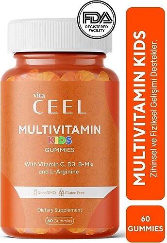 Vita Ceel Multivitamin Kids 60 Gummies Fiyatları, Özellikleri ve ...
