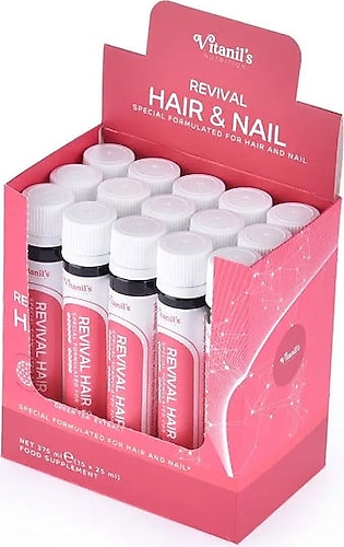 Vitanil's Hair & Nail Shot 15x25 ml Fiyatları, Özellikleri ve Yorumları ...