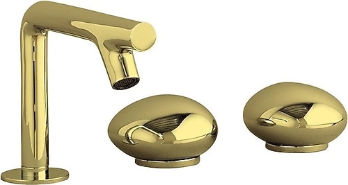 VitrA A4180723 İstanbul 3 Delikli Altın Lavabo Bataryası Fiyatları ...