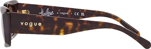 Vogue Hailey Bieber VO5440S W65613 Dark Havana-Brown Kadın Güneş ...