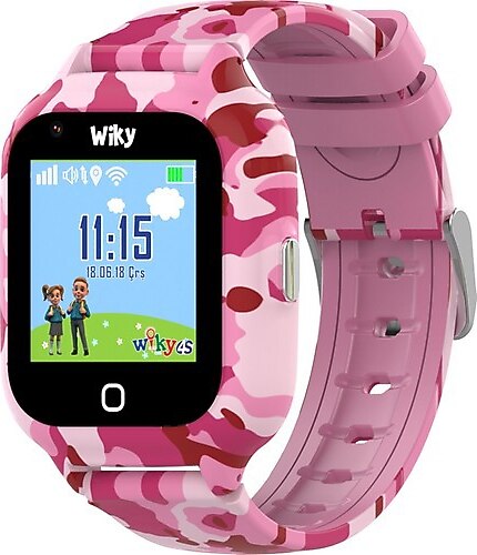 Wiky Watch 4S Akıllı Pembe Kamuflaj Çocuk Saati Fiyatları, Özellikleri ...