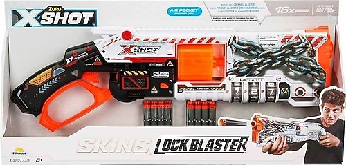 X-Shot Skins Lock Blaster 16 Dartlı Fiyatları, Özellikleri ve Yorumları ...