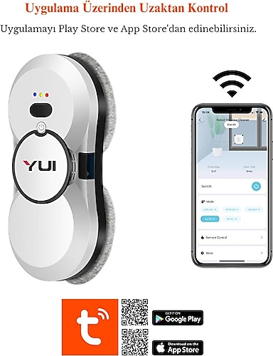 Yui CS16 PRO Uzaktan Kumandalı Akıllı Cam Temizleme Makinesi Fiyatları ...