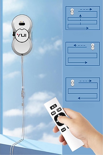 Yui CS16 PRO Uzaktan Kumandalı Akıllı Cam Temizleme Makinesi Fiyatları ...