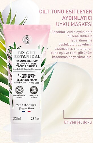 Yves Rocher Bright Botanical Leke Karşıtı Aydınlatıcı Ton Eşitleyen ...