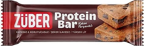 Züber Kakao Parçacıklı Protein Bar 35 gr Fiyatları, Özellikleri ve ...